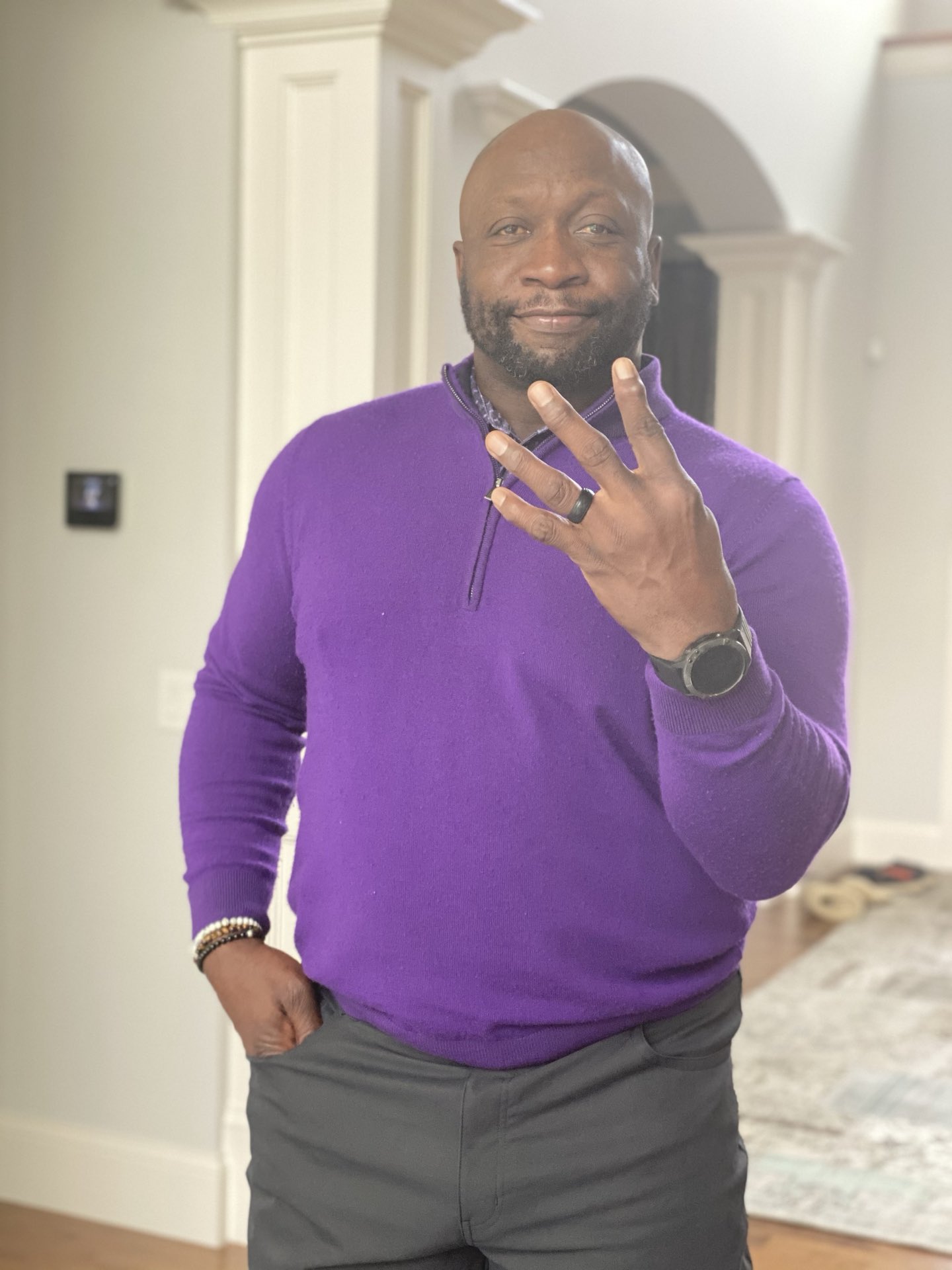 John Randle Face Paint