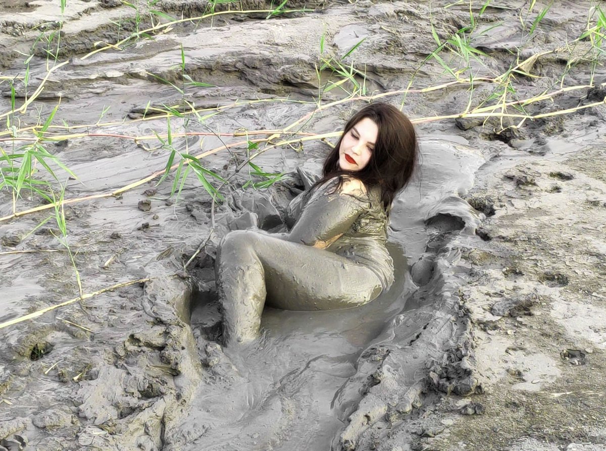 Girl In Mud
