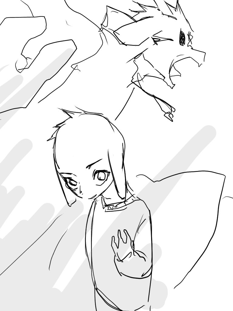 「今日のらくがき #Undertale 」T_Yoji （つまよーじ） 🍫の漫画