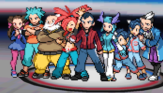 Pokemon Hoenn Gym Leaders