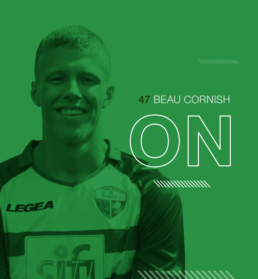The New Saints FC on Twitter: "68'| TNS 6-0 TNS The final TNS change sees Beau Cornish come on ...