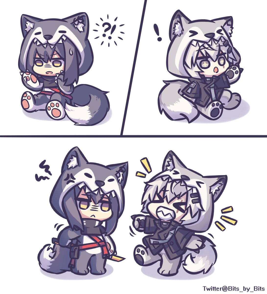 FGO「Finally Ecchan is here! Forever! #FGO」Experiment Bits By Bitsの漫画