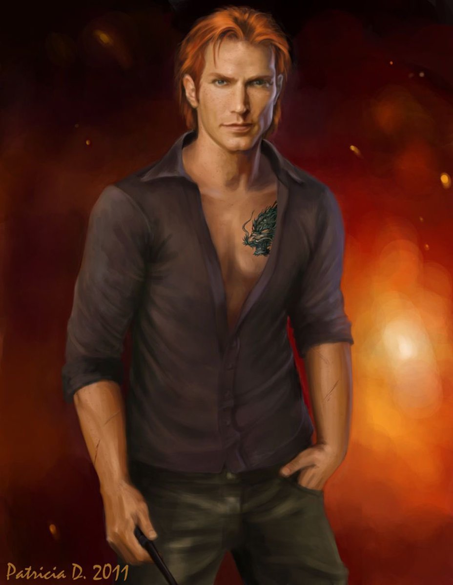 Bill And Charlie Weasley Fan Art