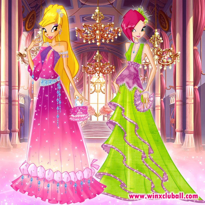 Winx Club Stella Ball Dress