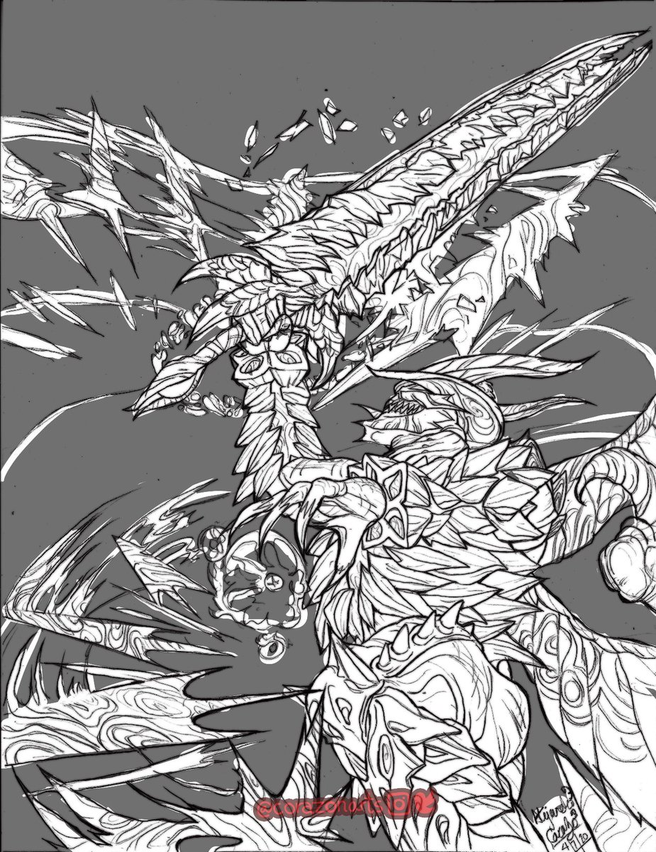 Devil Trigger Drawings