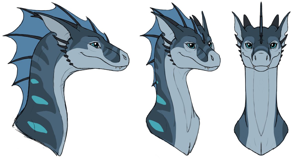 Dragon Side And Front View