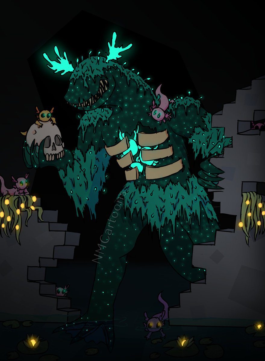 Warden Fan Art Minecraft