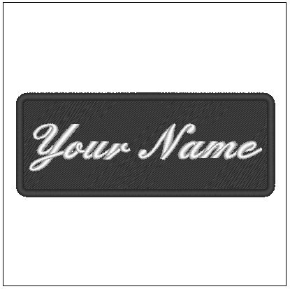 Art & Collectibles Fiber Arts Embroidery Custom embroidered LARGE Name ...