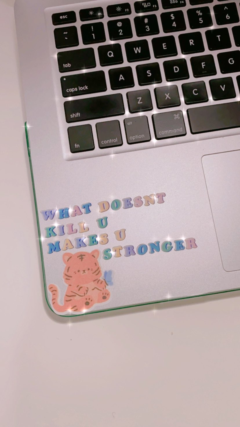 Naya On Twitter Stickers On My Laptop But Make It Aesthetic So You Can Use It As Your
