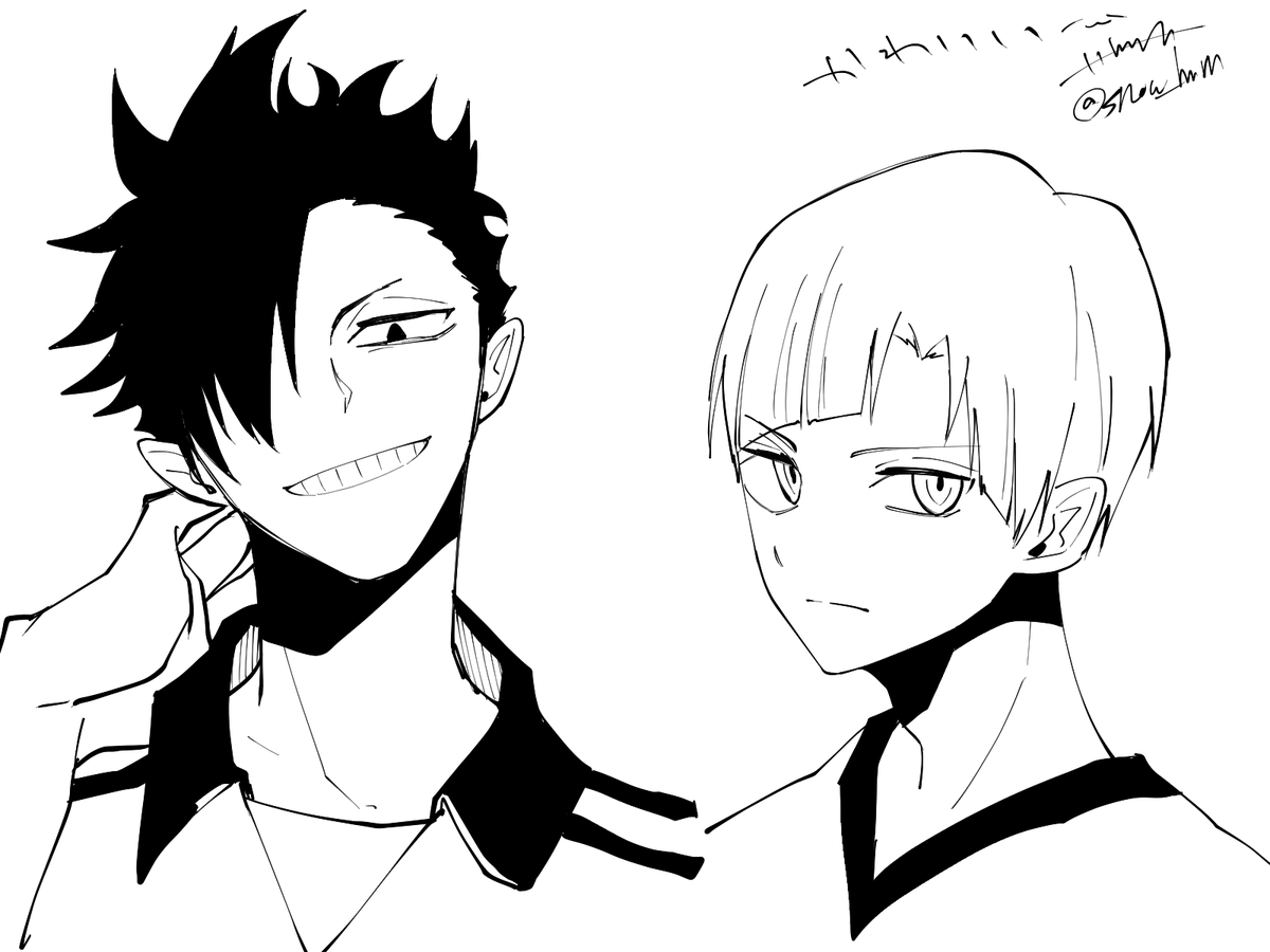 「気になる二人 」hmrn@低浮上の漫画