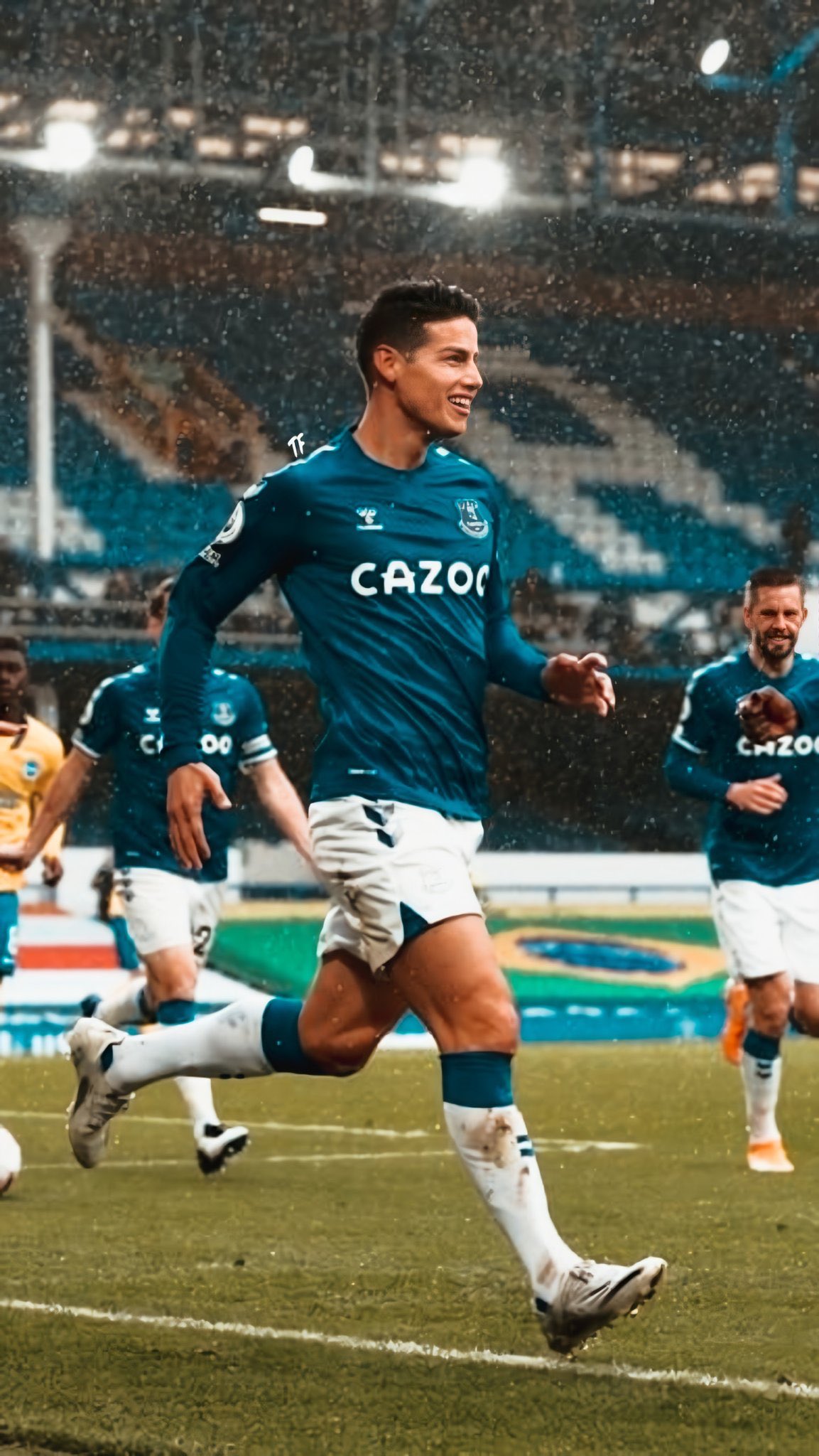 James Rodriguez Celebration Wallpaper