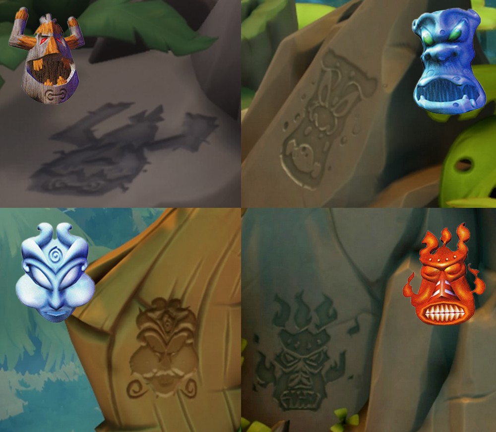 Crash Bandicoot Elementals