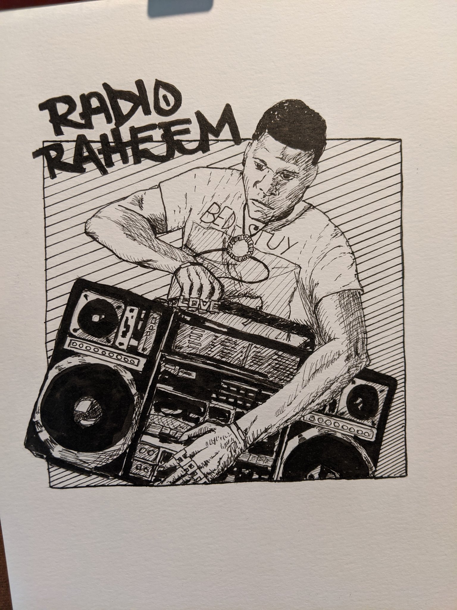 Radio Raheem Art