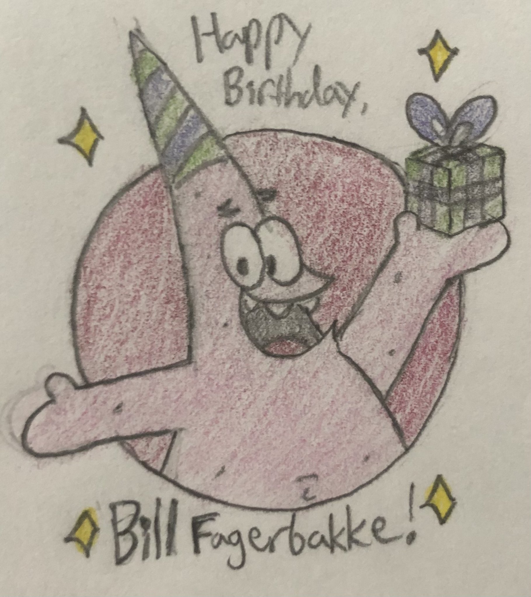 Patrick Star Birthday