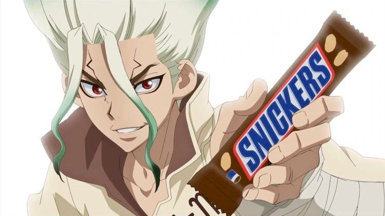 Snickers Meme Anime