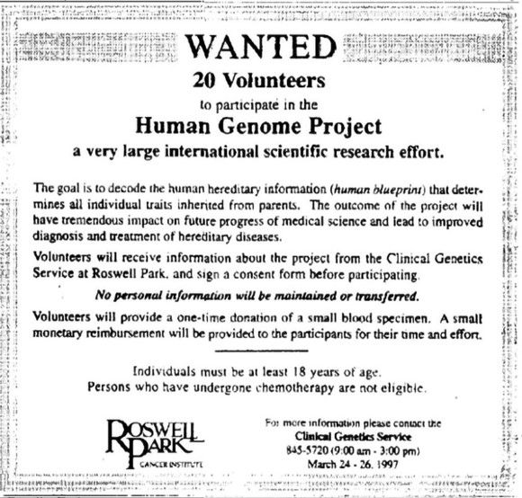 Human Genome Project Poster