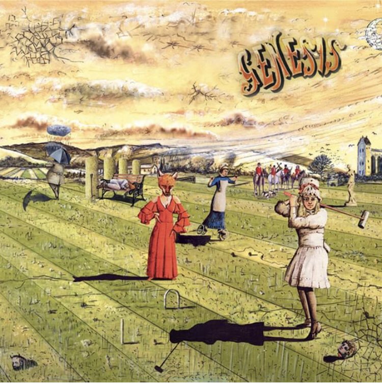 Genesis Foxtrot Album Cover