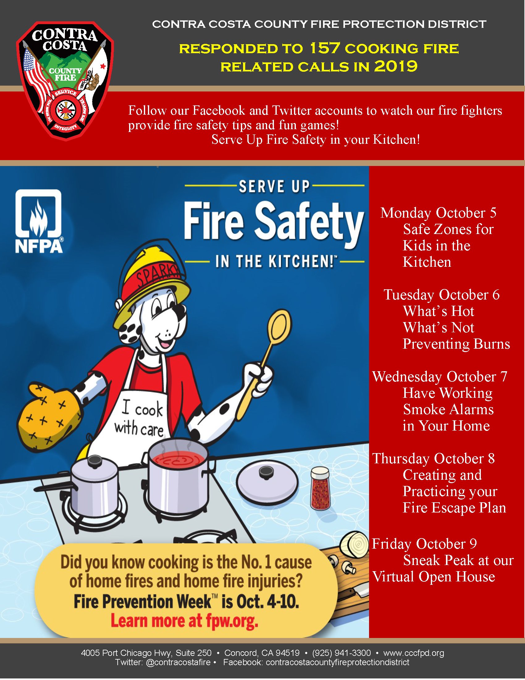 Kitchen Fire Safety For Kids