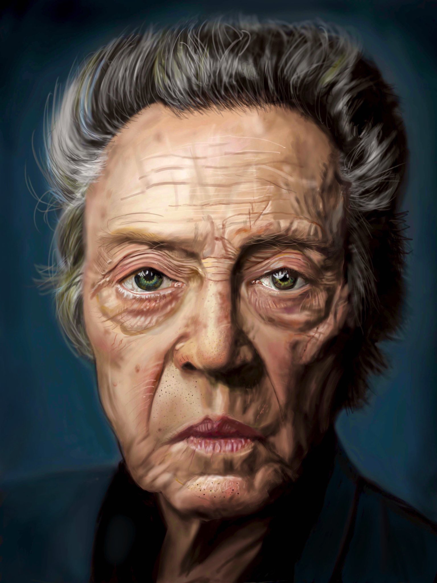 Christopher Walken Art
