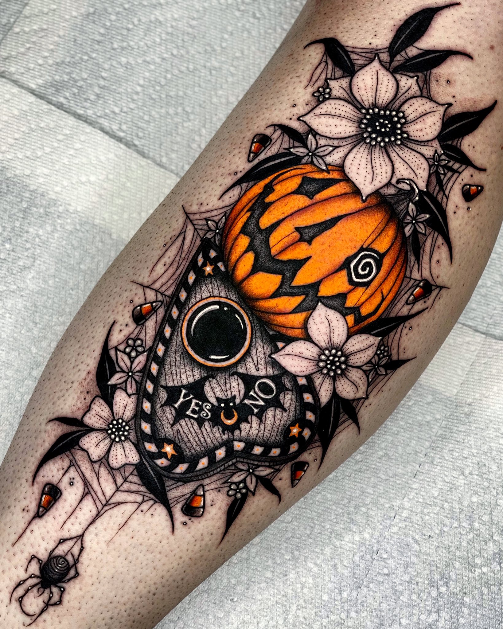 Angelo Parente Halloween Tattoos By Angelo Parente | INKPPL