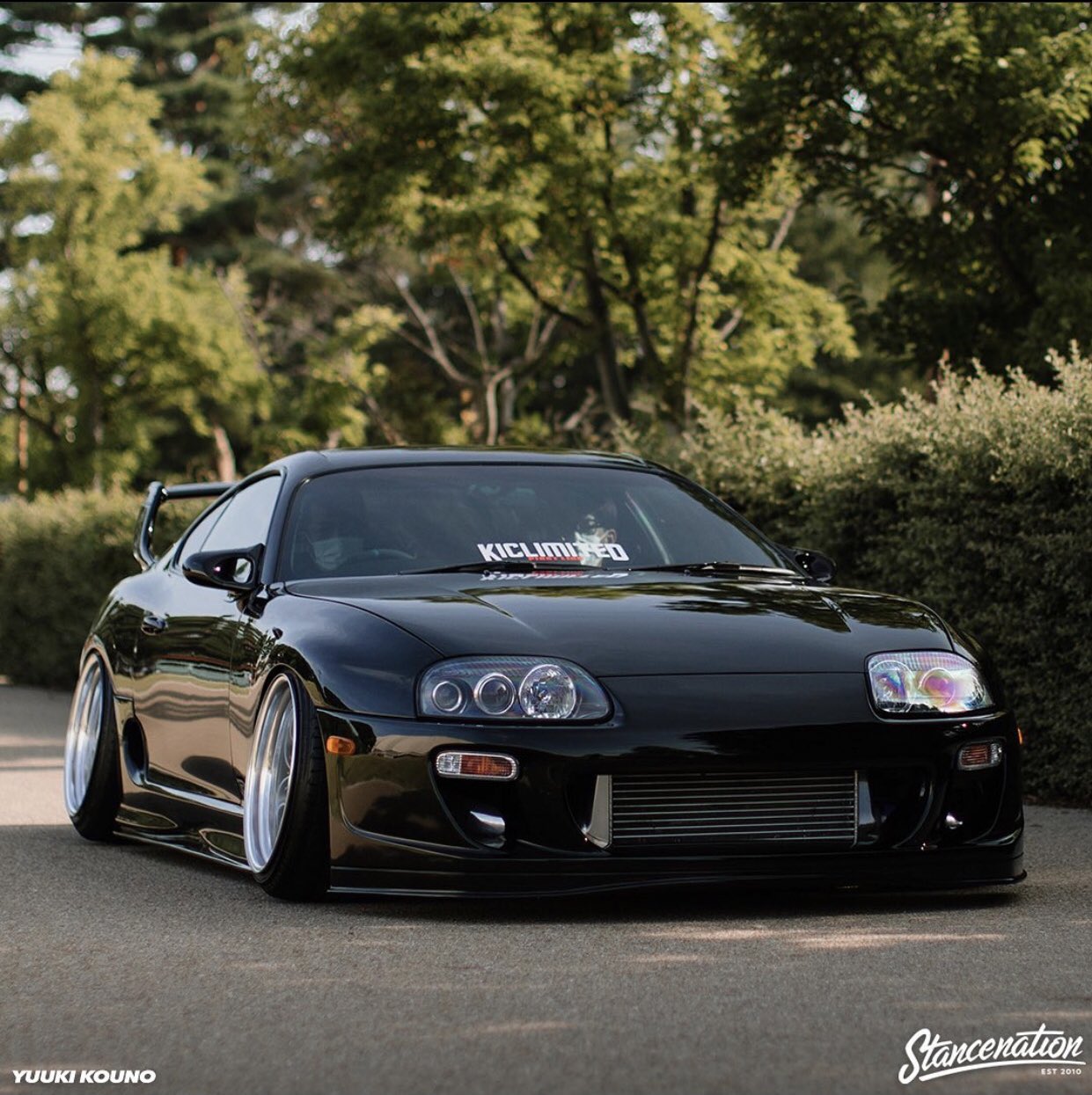 Stanced Supra Mk4
