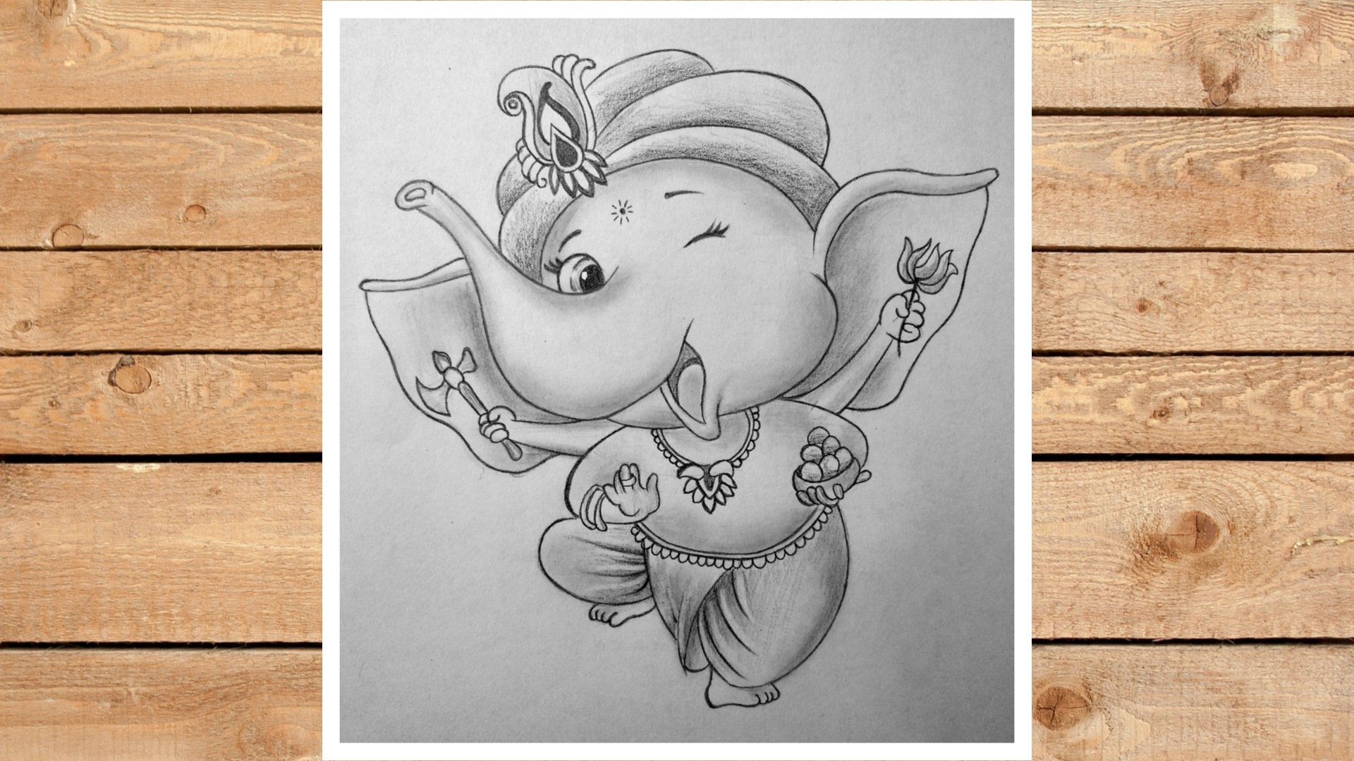 Cute Ganesha Drawing