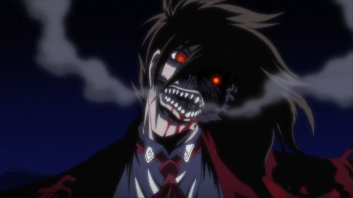 Alucard Hellsing Face