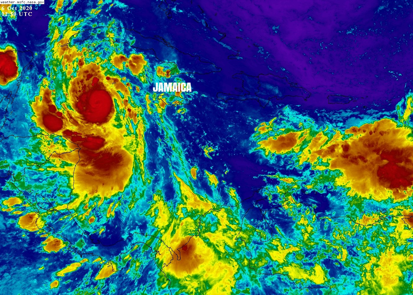Nasa Weather Caribbean