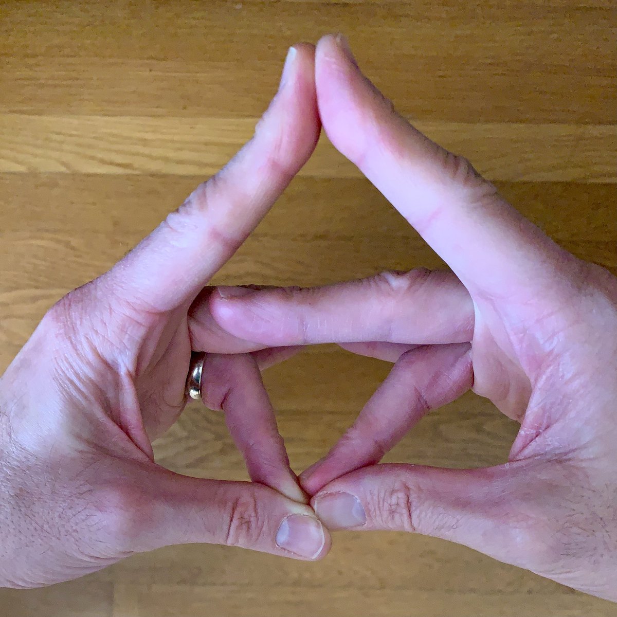 Triangle Hand Sign Meaning