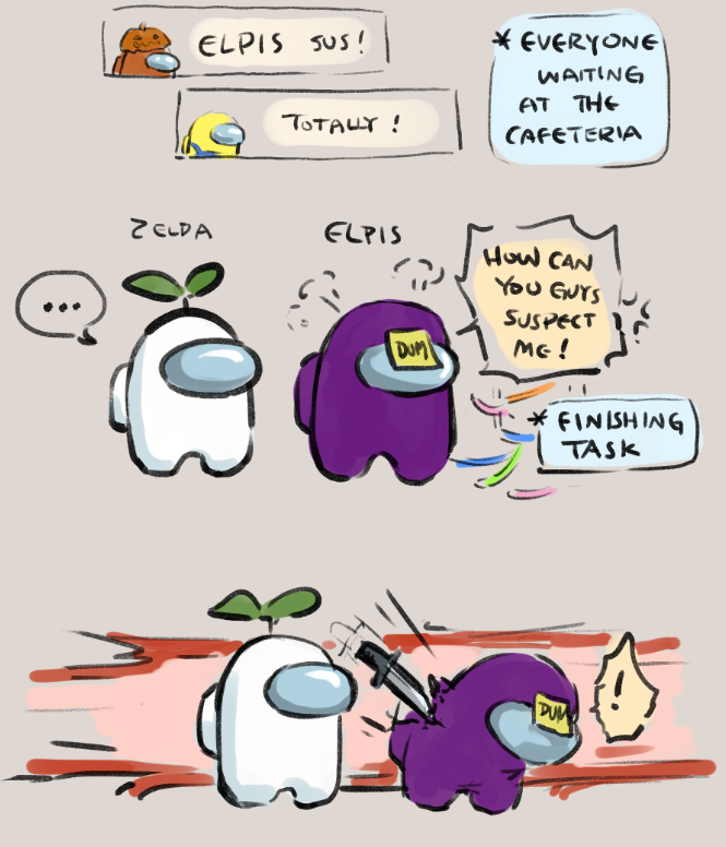 「I was being nice \(OvO)/ @Elpis0fh0pe @」|Zelda ️working on TGCF vol 7 ...