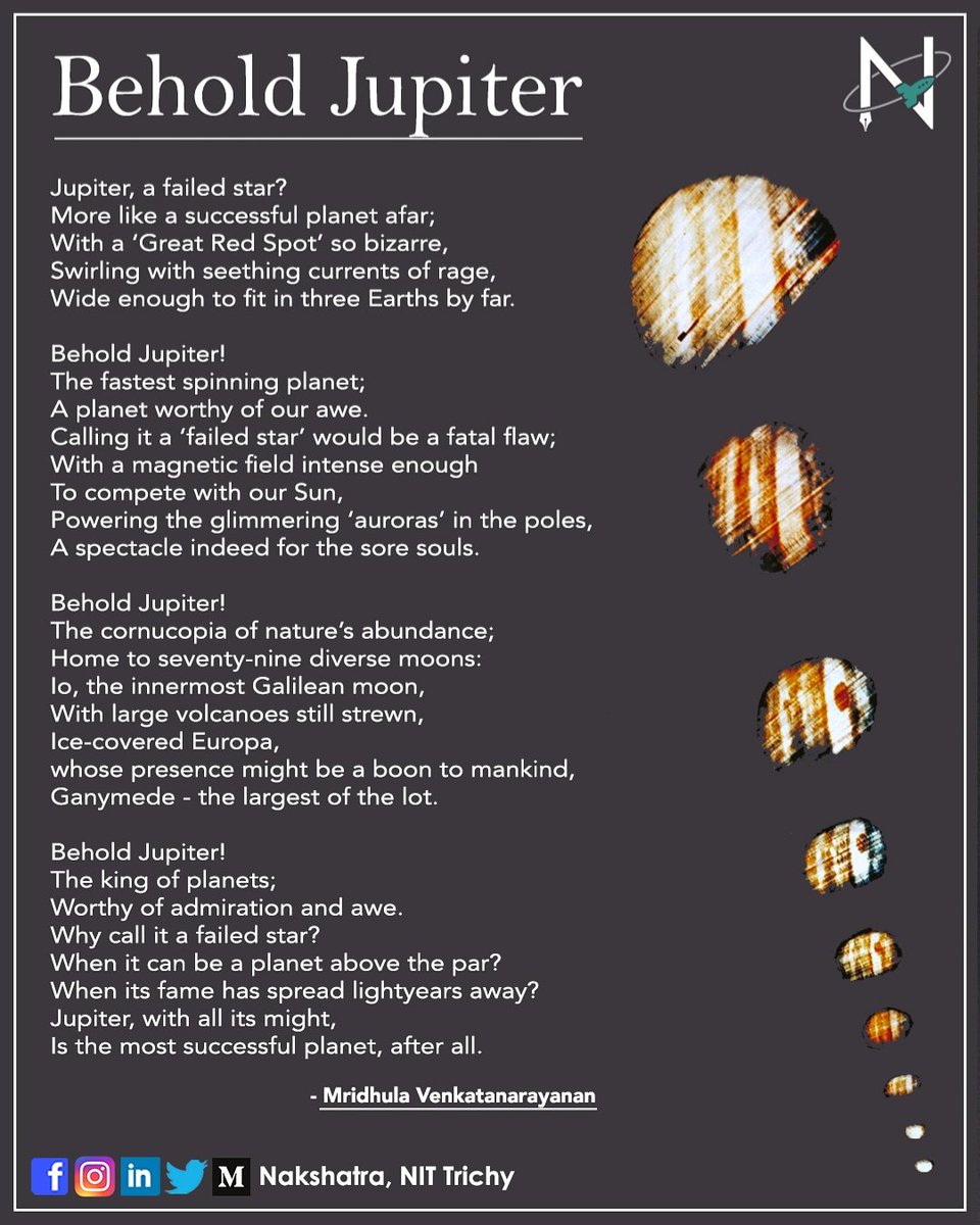 Poems About Jupiter The Planet