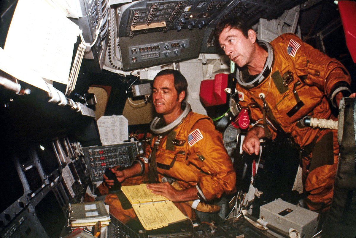 Challenger Space Shuttle Cockpit