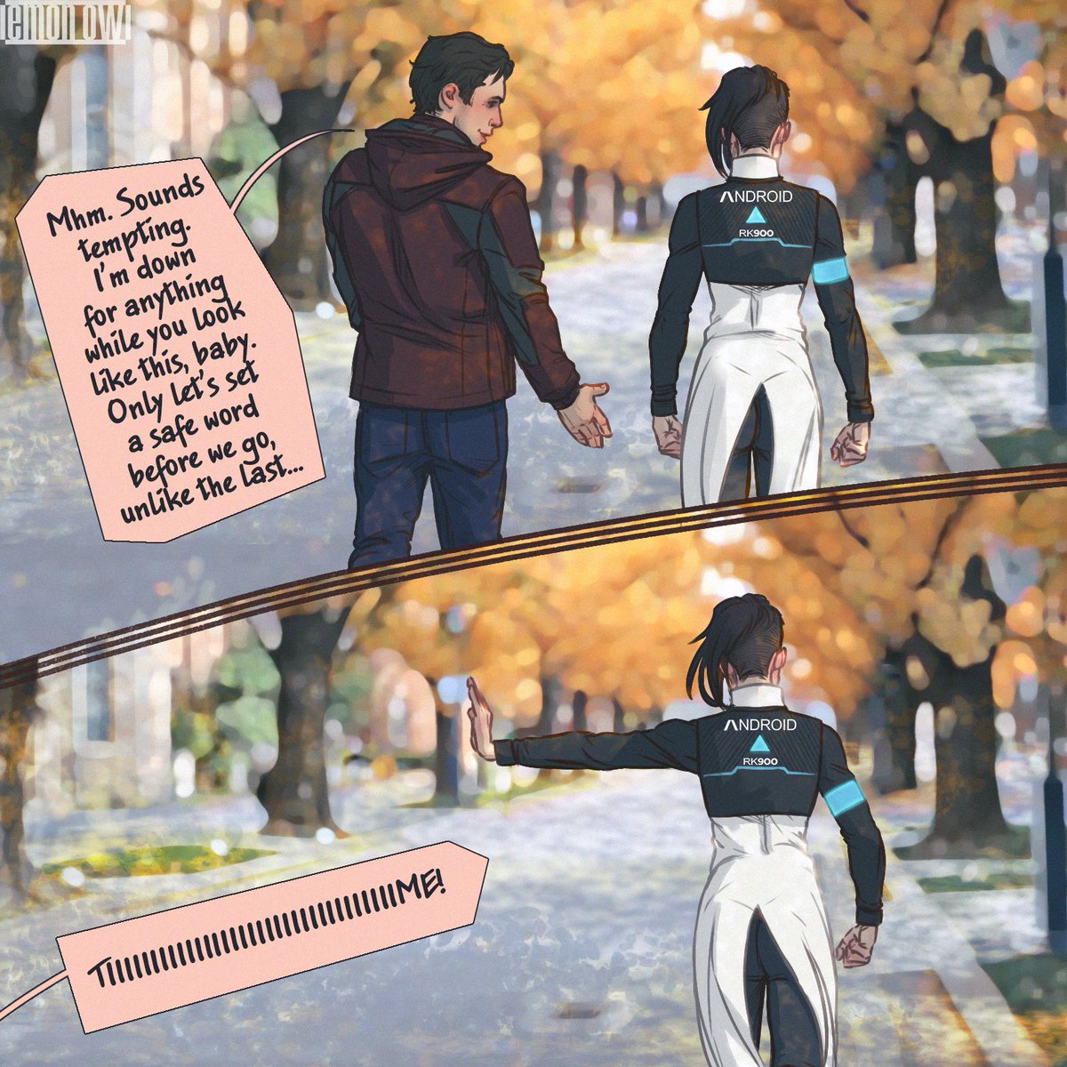 Подарим Гэву на ДР фем900, а? #Reed900 #GavinReed #RK900 Спасибо за ...