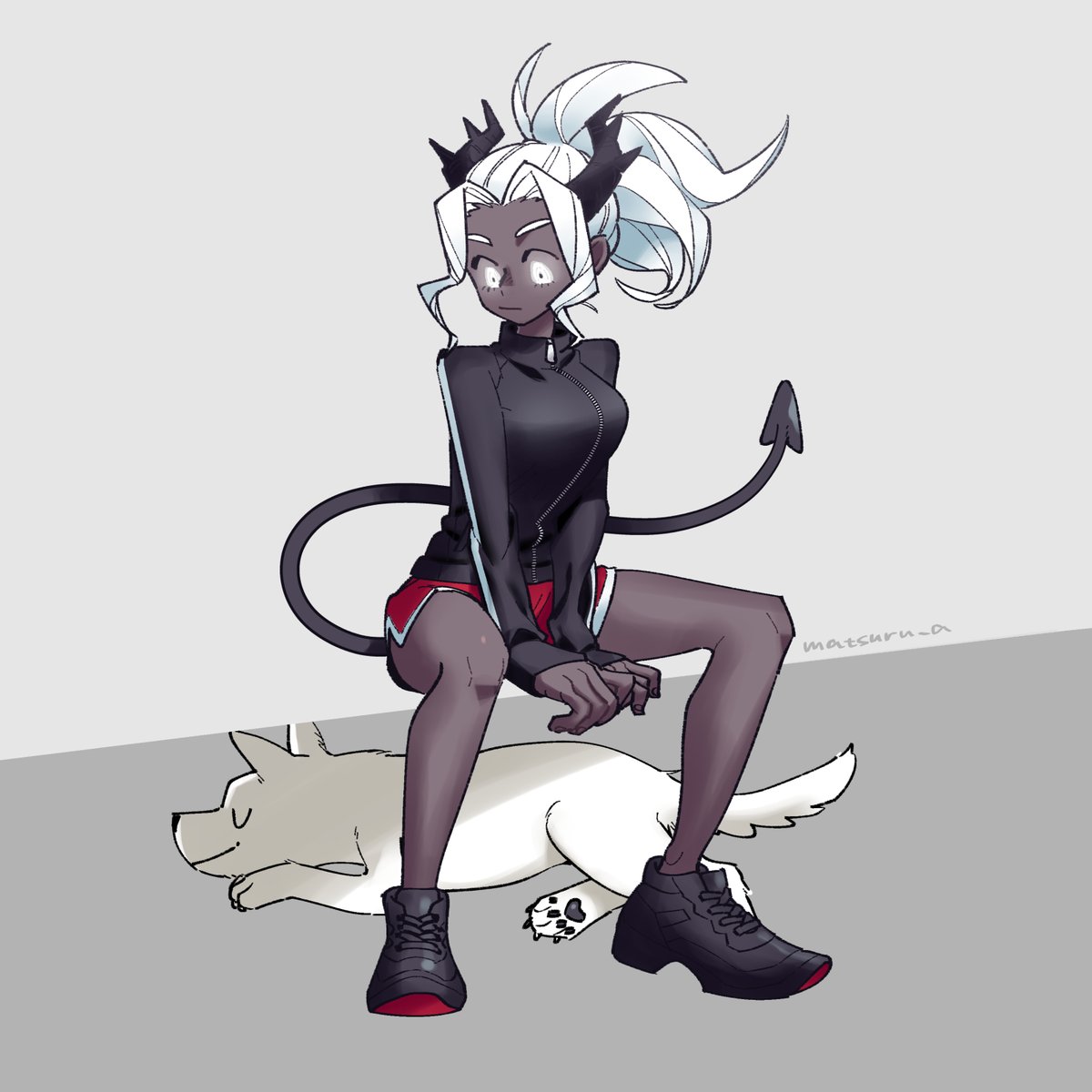 helltaker「インディーゲームHelltakerのオンリー開催を!お願いします!希望!? #ひ」松鶴🎨skeb募集中/COMMopenの漫画