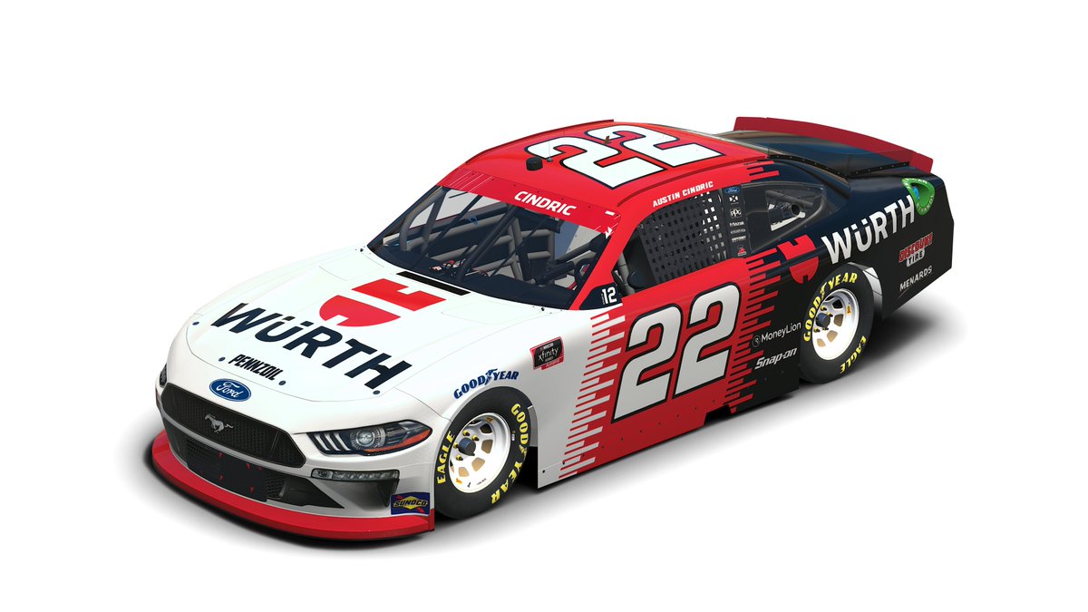 Wurth will be on Austin Cindric's car for the Roval : r/NASCAR