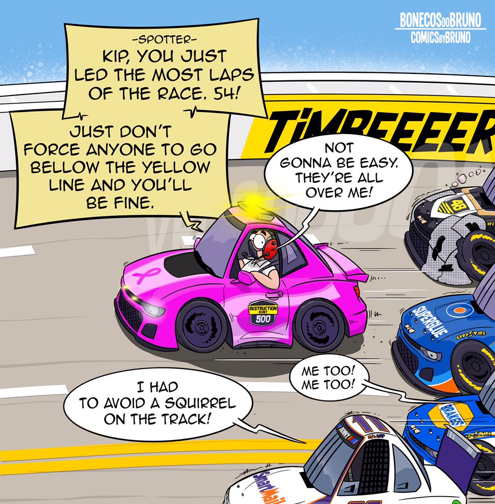 Nascar Cartoon