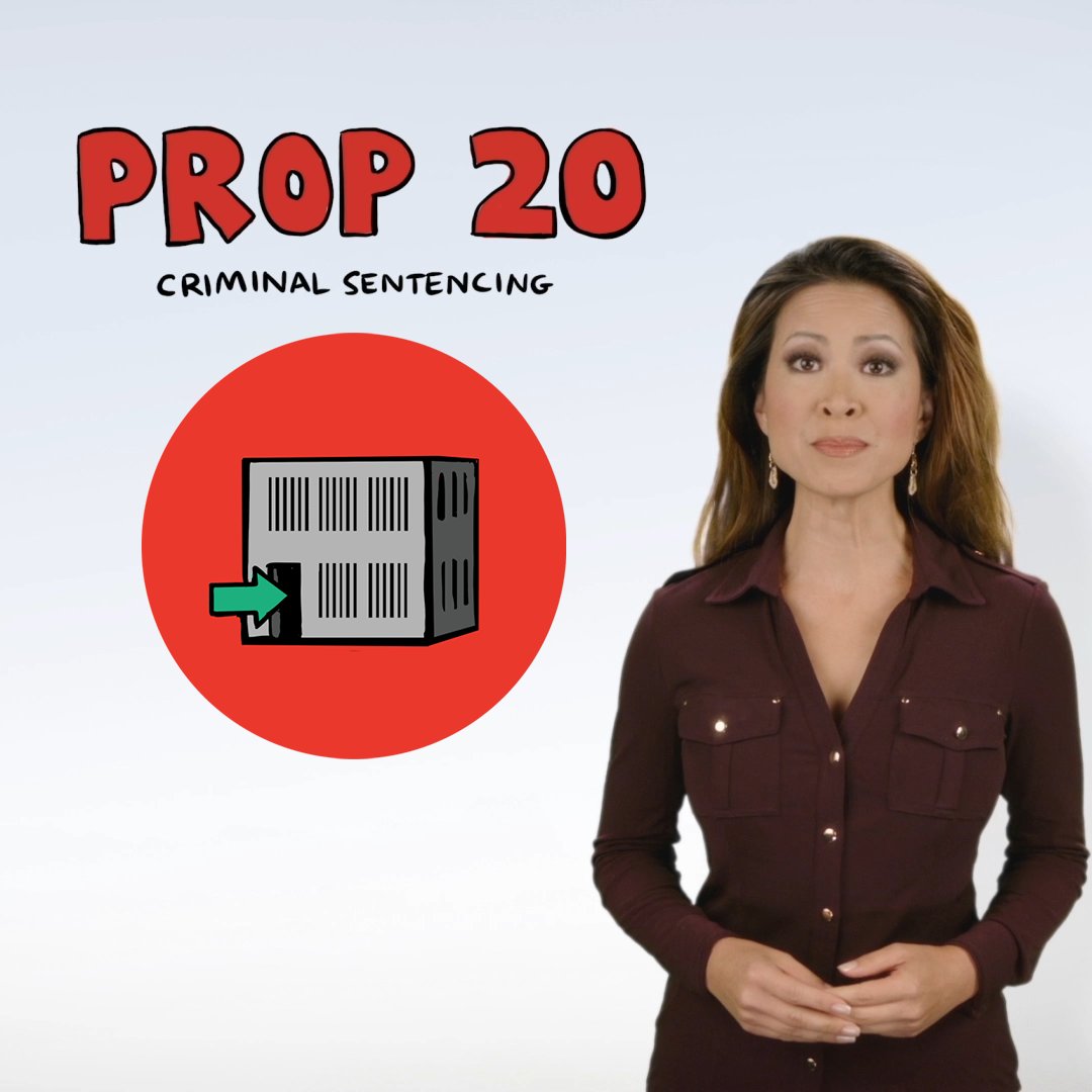 Prop 20 would make changes to criminal sentencing. LeynaNguyenTV ...