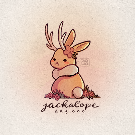 Cute Jackalope