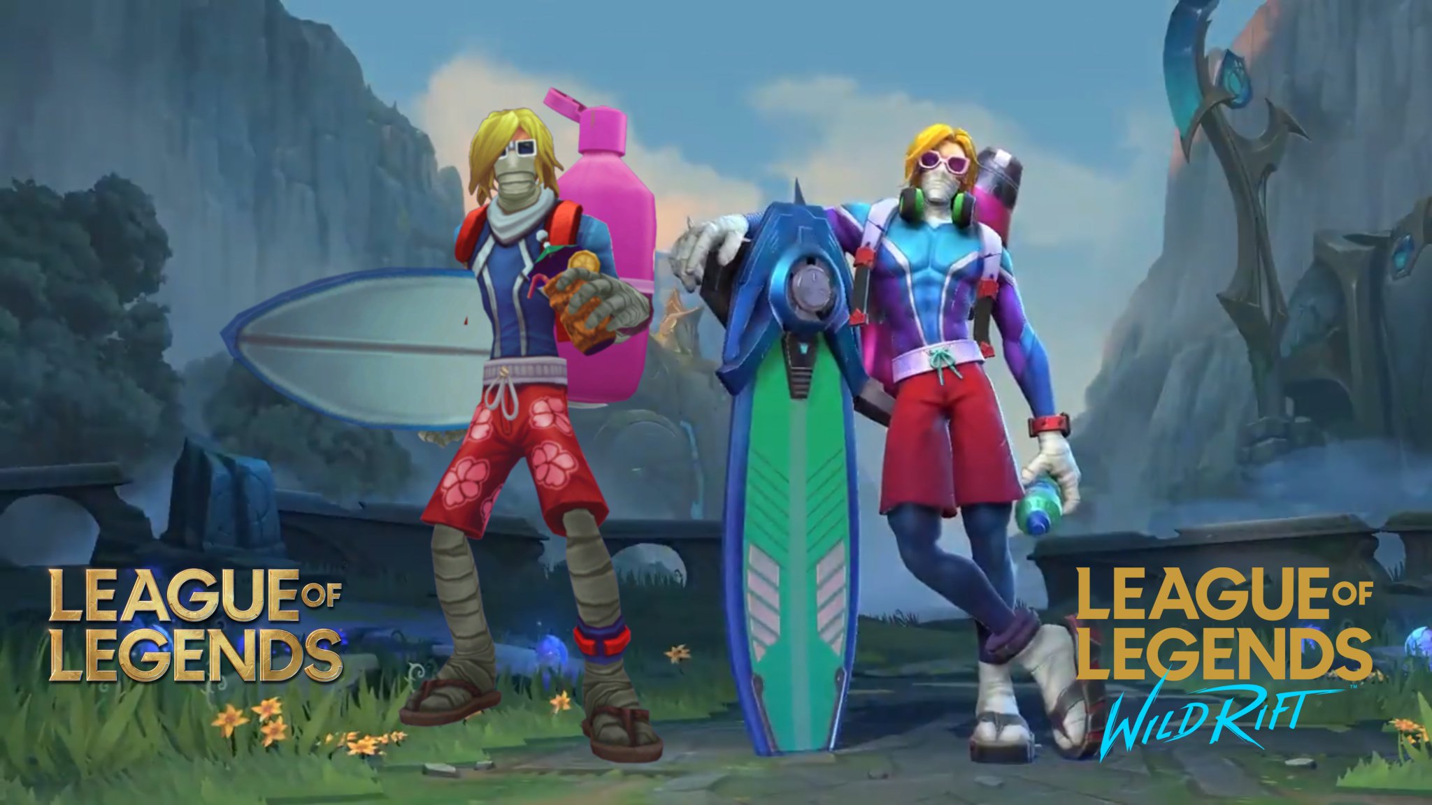 Surfer Singed League Of Legends: Wild Rift On X: "Battle Boss Yasuo