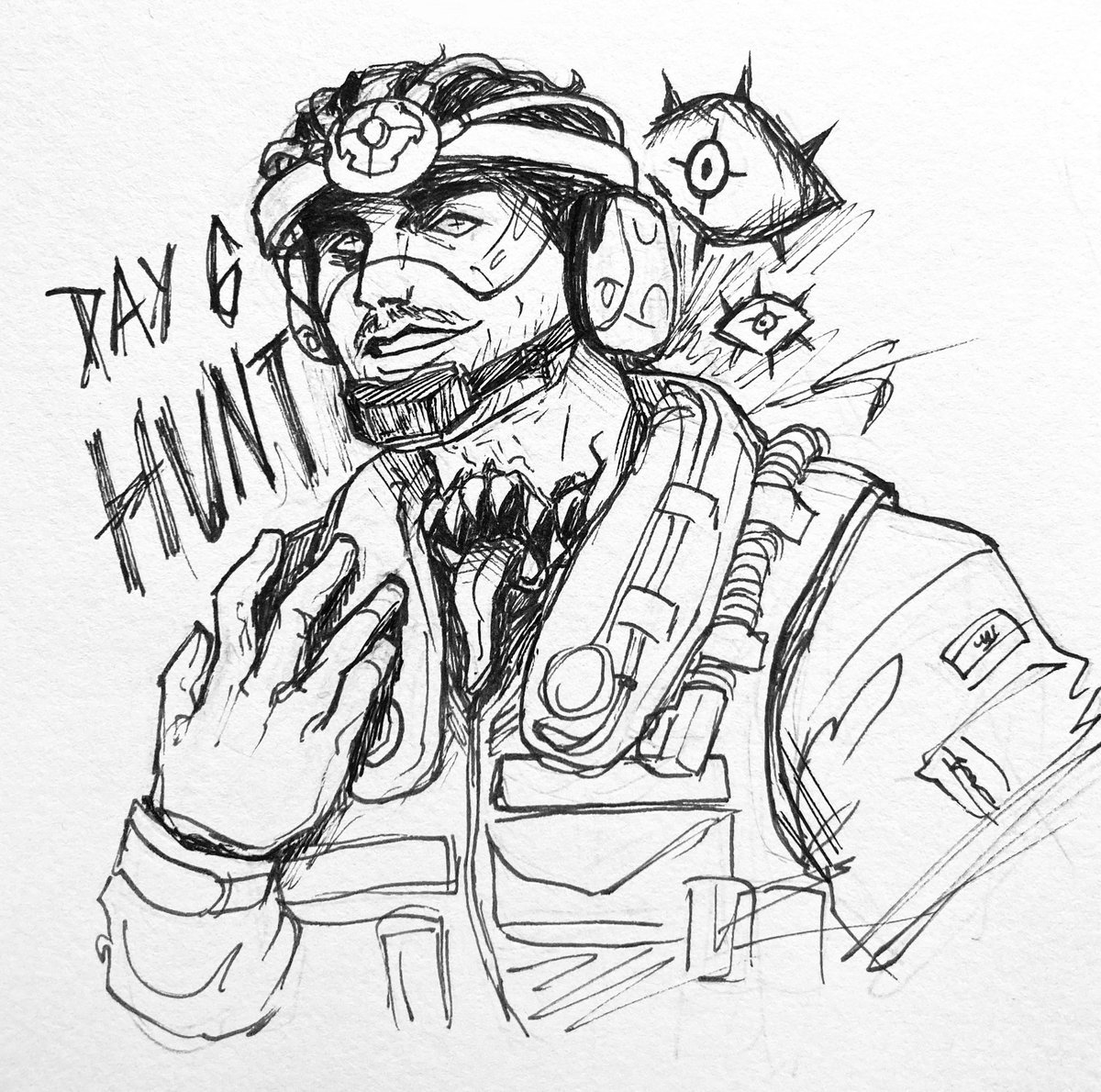 「tw// gore/body horror #Siegetober DAY 6:」|shaun 🏳️‍🌈 LEADER: R6 Comicの漫画