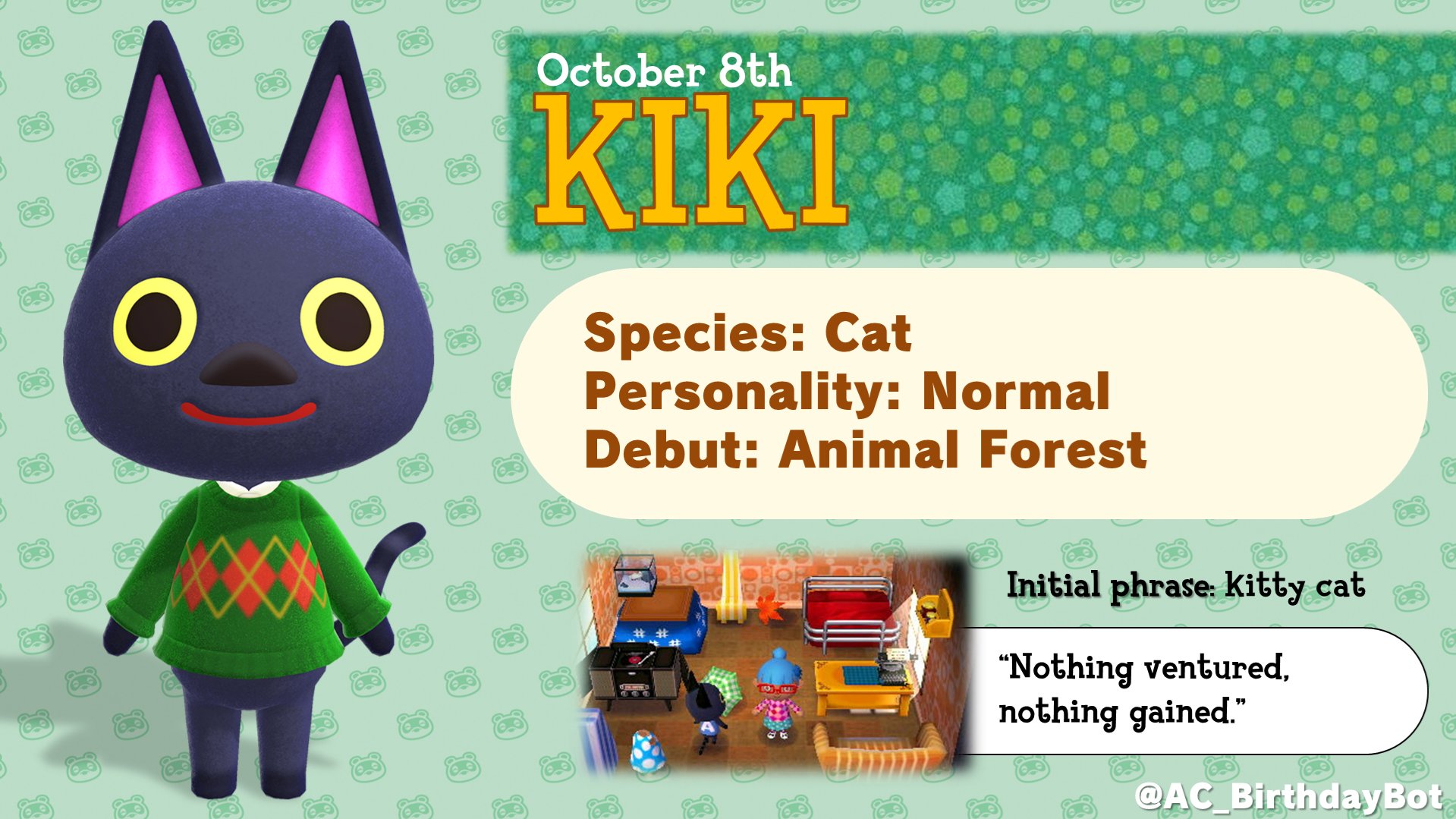 October Birth Animal