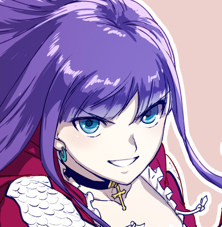 「ありがとうございます。もうちょっとイケメン(?)にできそうだったので表情差分置い」|青刃-ABSB-のイラスト