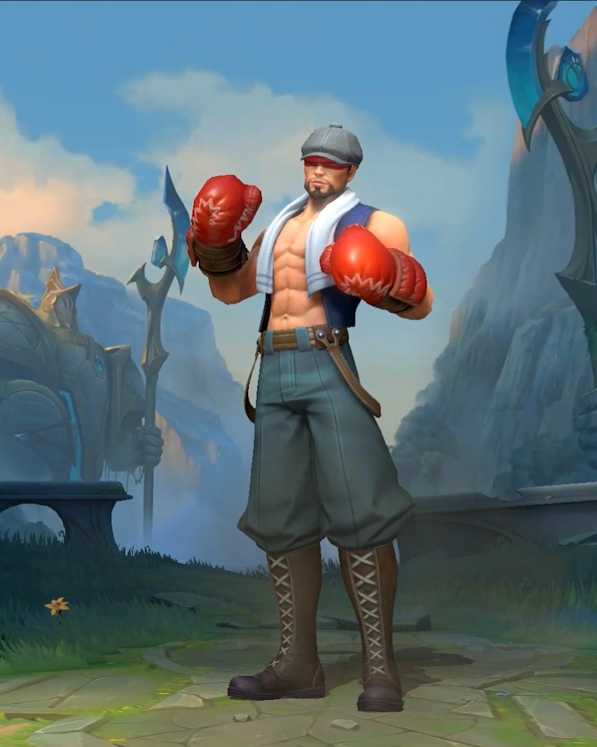 Muay Thai Lee Sin Drawing