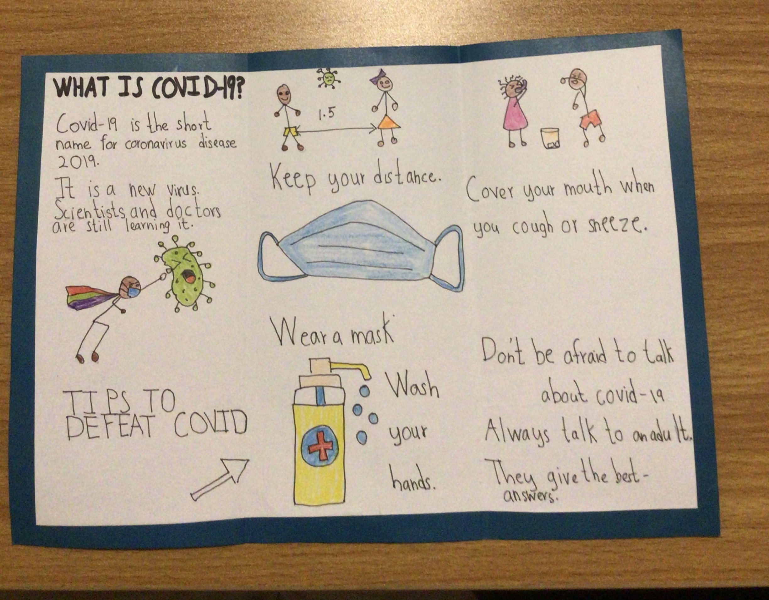 British Sch Colombo on Twitter: "Year 4D have made a Covid-19 leaflet ...