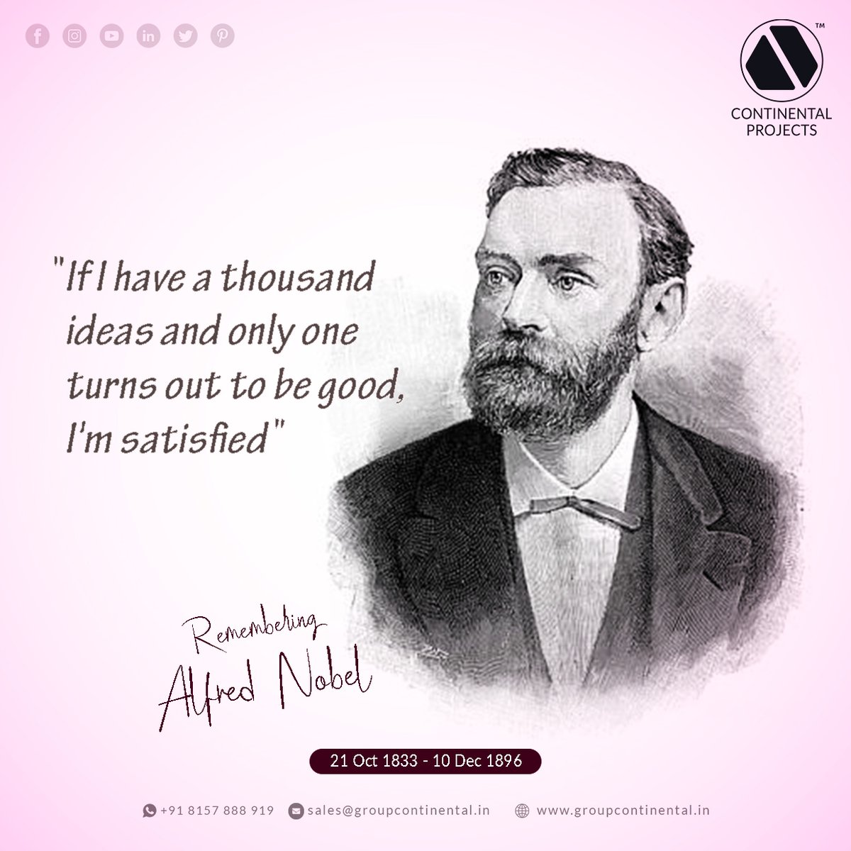 Alfred Nobel Quotes