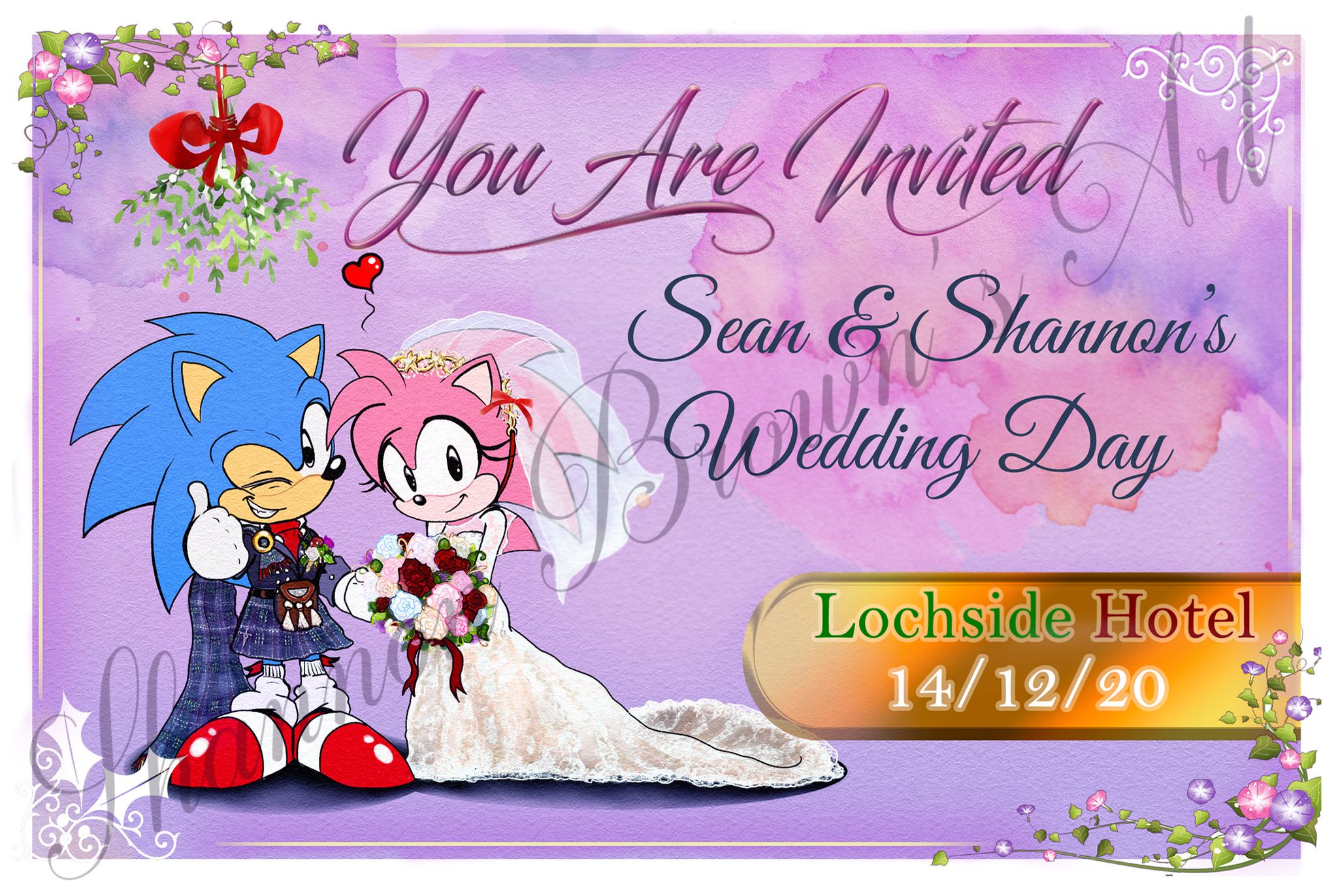 Sonic and amy wedding 60 photos - Astyledwedding.com