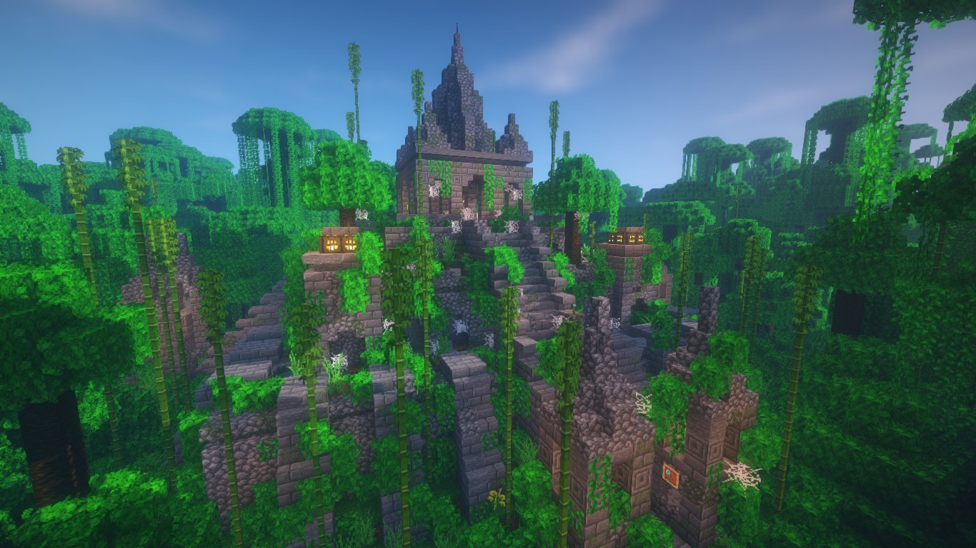 Minecraft Jungle Castle