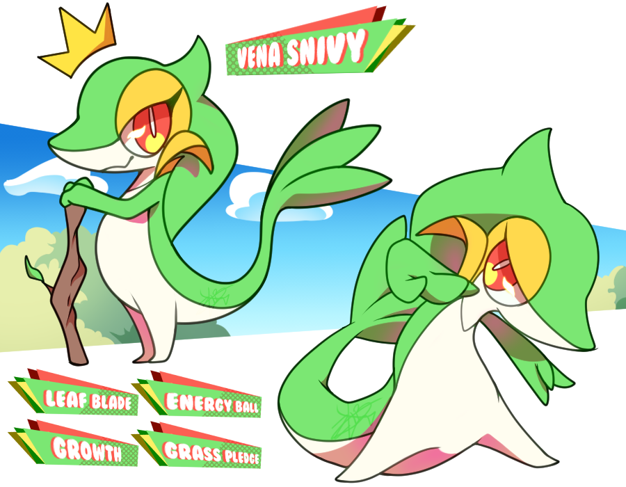Pokemon Snivy Human