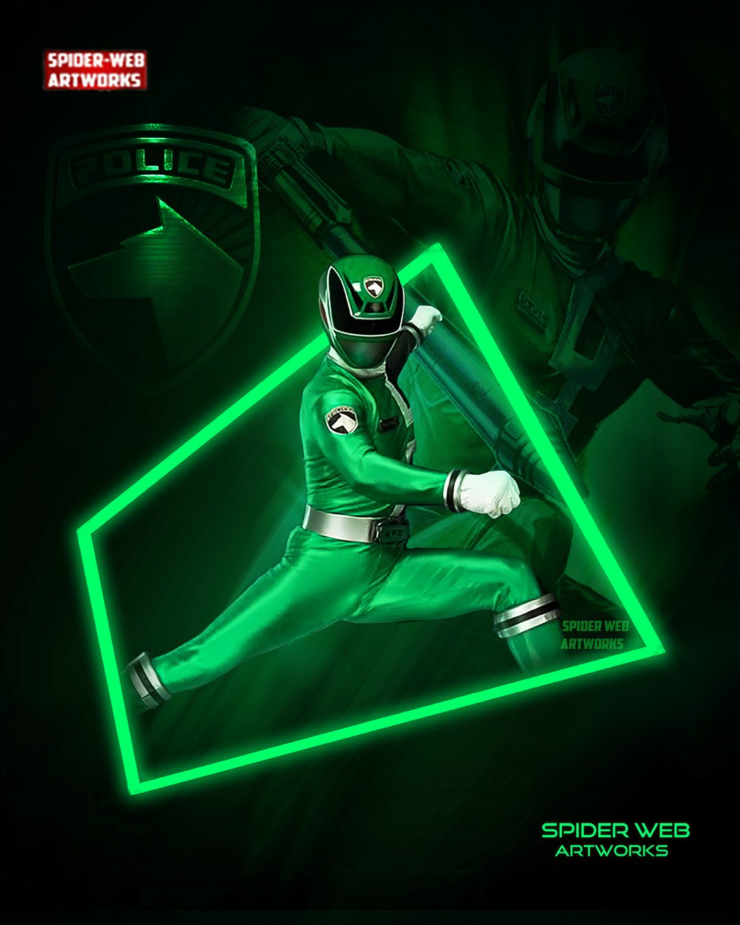 Power Rangers Spd Green Ranger