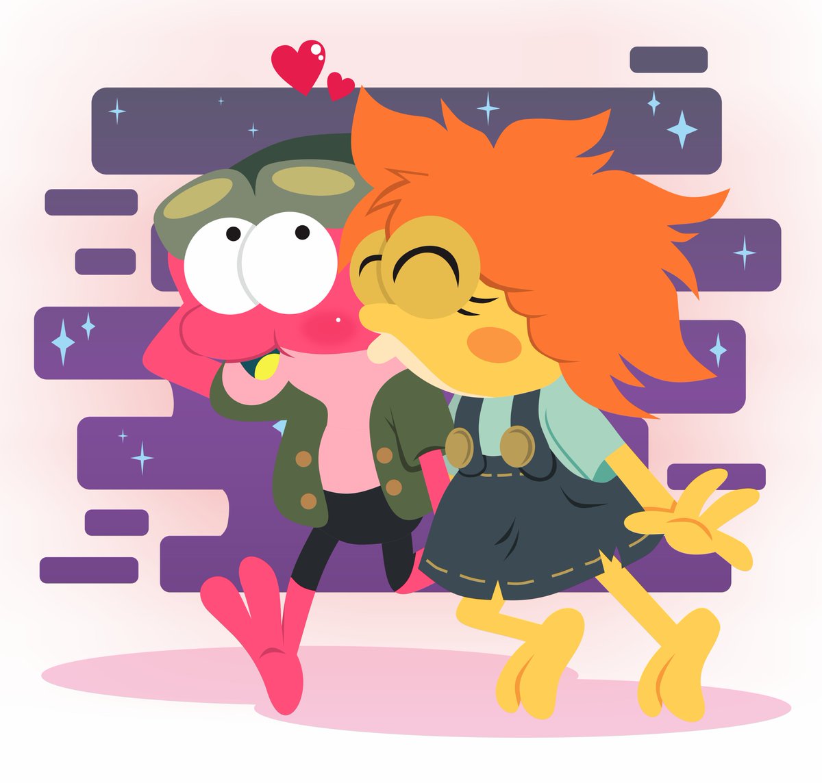 「Thanks for the suggestion, Amphibia Disc」|You can call me Feb 🐟のイラスト